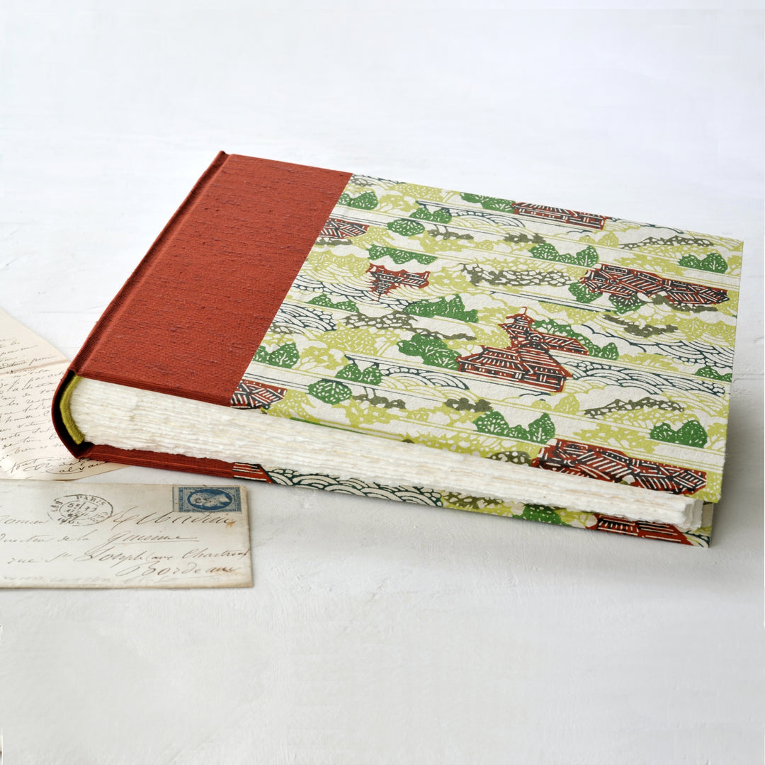 Rooftop Mountains Small Photo Album - Made to Order – The Idle Bindery